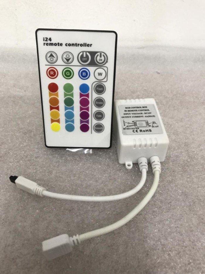 Jual Remote infrared ir light controller rgb led controller - Jakarta ...