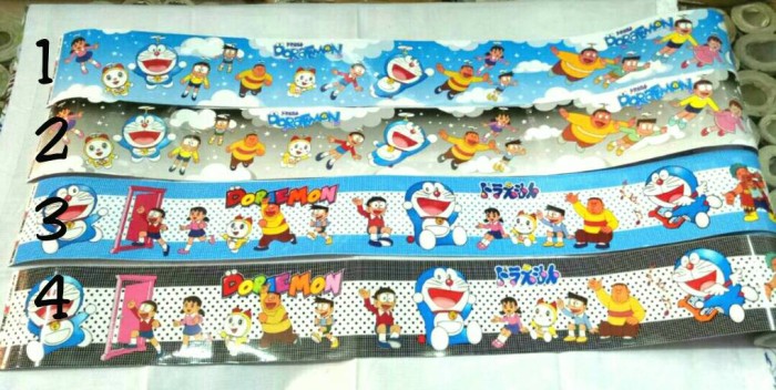 Jual Border List Wall Sticker Doraemon - Kota Tangerang - Angels Kitty ...