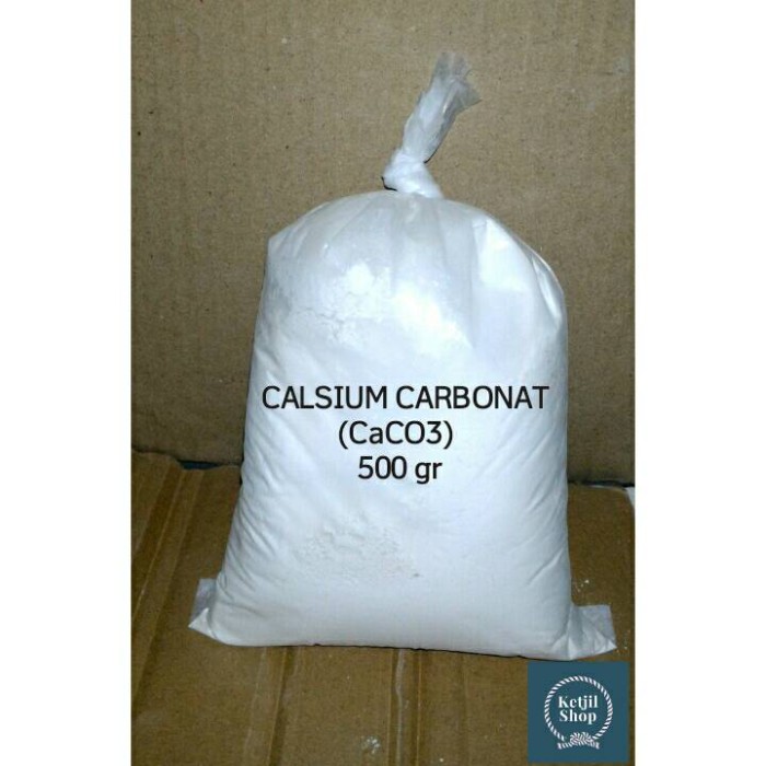 Jual Calcium Carbonat / CaCO3 / Kalsium Karbonat / Kapur / 500 gr ...