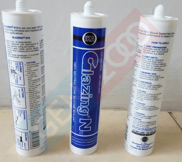 Jual Lem Glazing N10 Lem Silen Kaca Silikon Neutral Cure Silicone ...