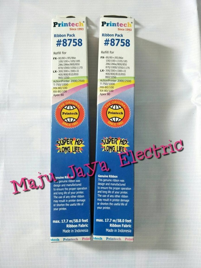 Jual Refill Pita Printer Epson Printech Isi Ulang LX-300/ Ribbon Pack ...