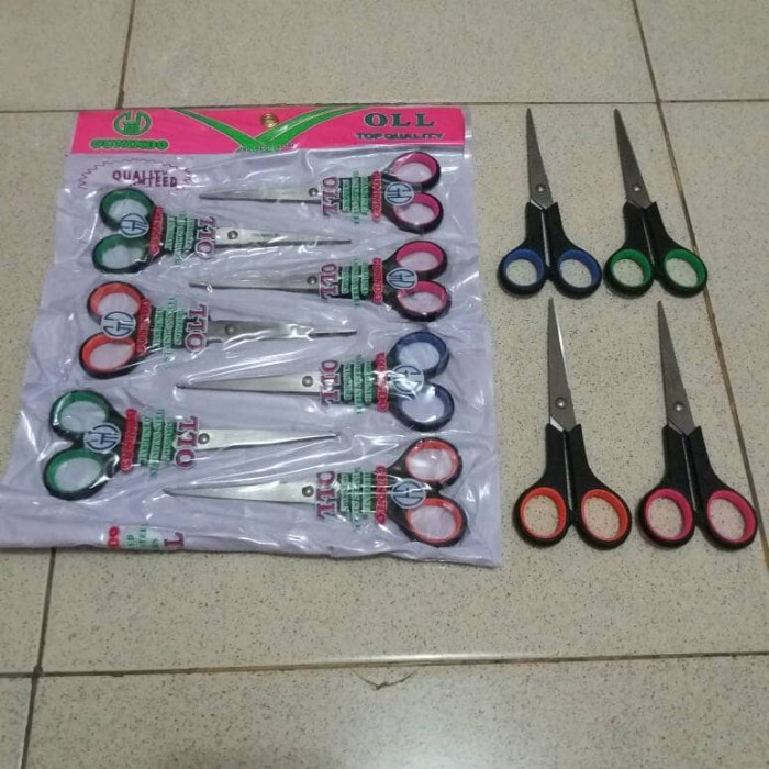 Jual Gunting Kertas Sedang OLL Gunindo / Gunting Murah OLL Gunindo ...
