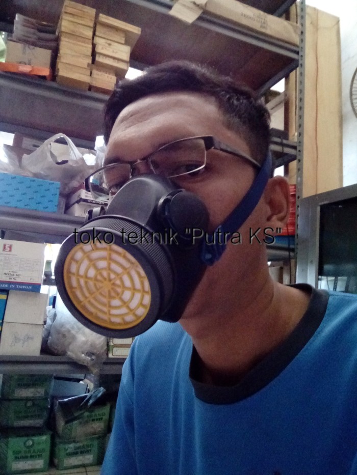 Jual Masker Industri / Masker Kimia / Chemical Mask Filter Bisa Di ...