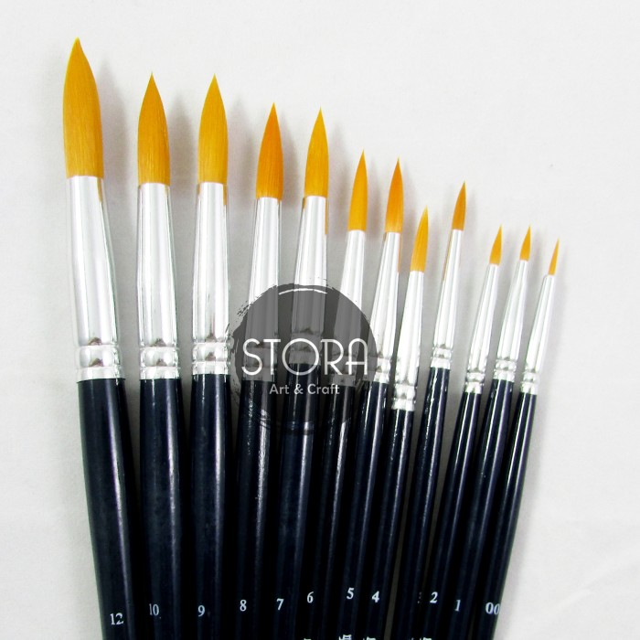 Jual LYRA ART BRUSH ROUND / KUAS LYRA NYLON BULAT 01 - Kab. Bandung ...