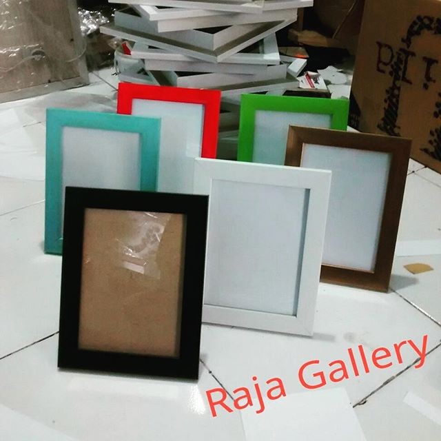 Jual Frame / Bingkai Foto 5R (13x18cm) Minimalis 2,5cm Warna warni ...