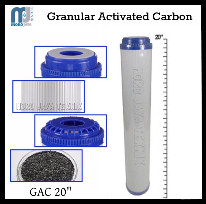 Jual Filter Catridge GAC 20" Carbon Aktif Filter Air - Jakarta Barat ...