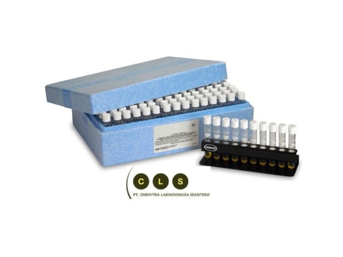 Jual HACH 2125915 COD Reagent HR 20 -1500 mg/L digestion Vial, pk/150 ...