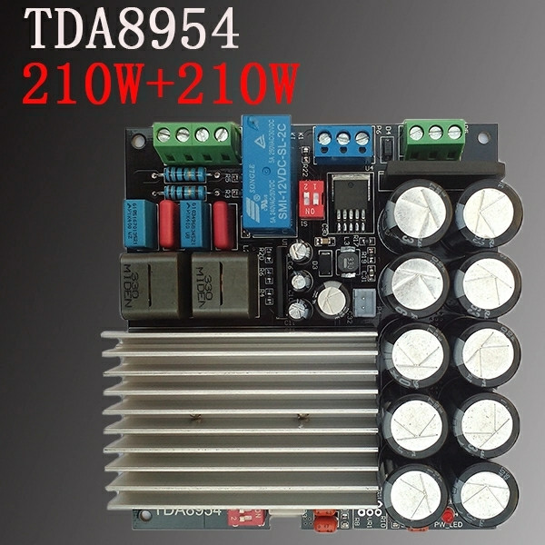 Jual TDA8954 digital power amplifier board 210W+210W D class d - Kab ...
