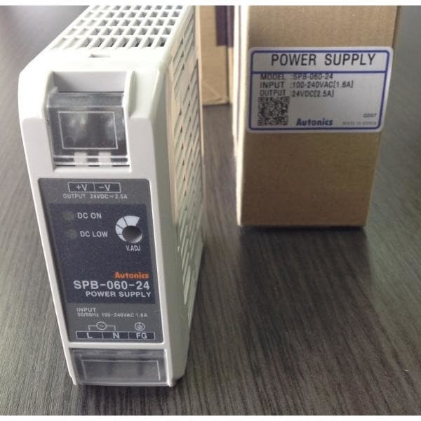 Jual Autonics SPB-060-24 Power Supply, Din rail, 24 VDC output ,60 ...
