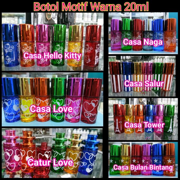 Jual Parfum Refill 20ml Botol Motif Warna ( Kategori C ) - Jakarta ...
