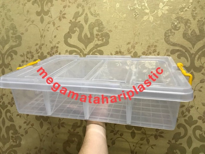 Jual Kotak Container Box Patriot 19 Liter CB 19 136 Shinpo (4 Sekat ...
