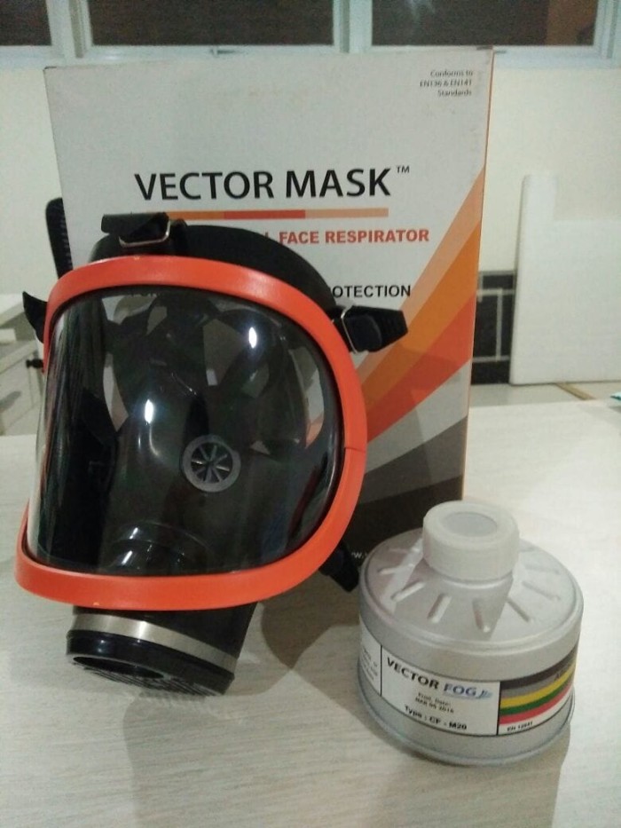 Jual Masker Fumigasi full face mask + canister - Jakarta Timur - Obat ...