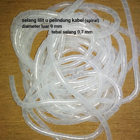 Jual Selang spiral pelindung kabel listrik per 1 meter - Kab. Bekasi ...