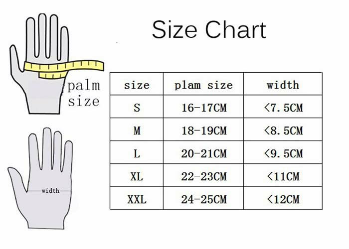 Jual Size Chart Gloves Secara Umum - Kab. Garut - Riders Original ...