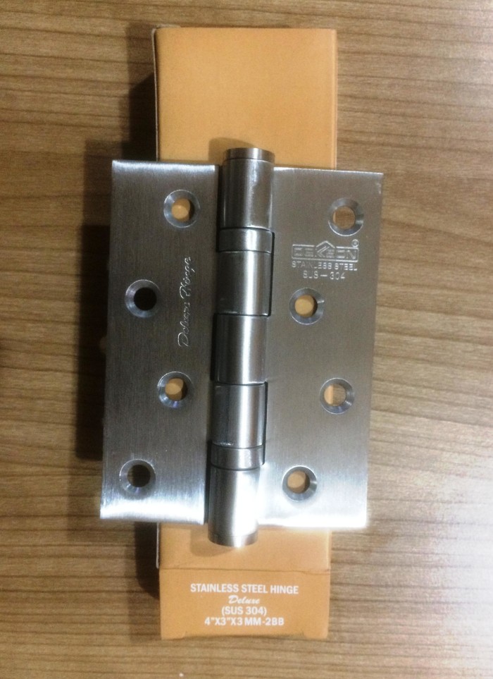 Jual DELUXE HINGE DEKKSON ESS DL 4X3X3MM 2BB SSS SUS304 4 INCH HINGE ...