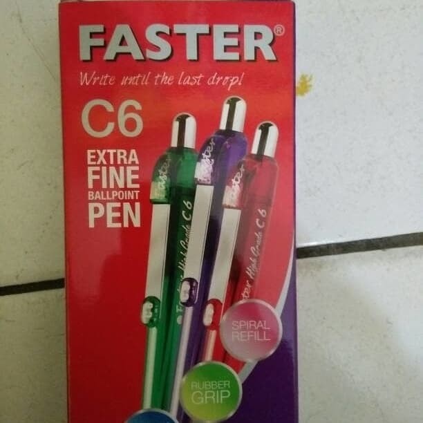 Jual pulpen faster C6 1 pack isi 12 - Jakarta Selatan ...