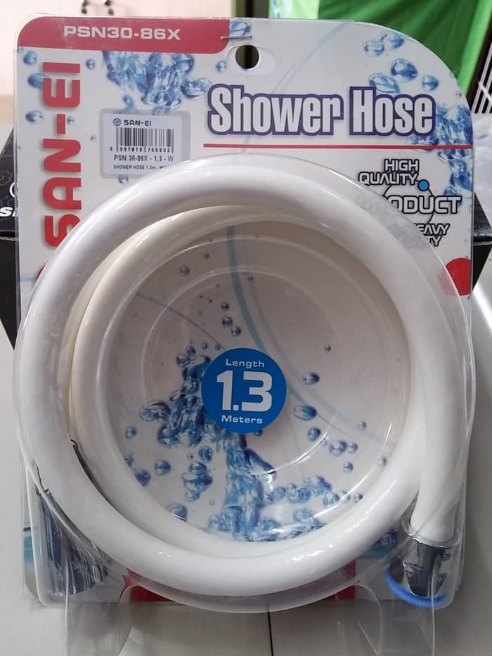 Jual San-Ei Selang Shower Metal 1.3 Meter Fleksibel hose PSN 30-86X - Jakarta Barat - Glodok ...