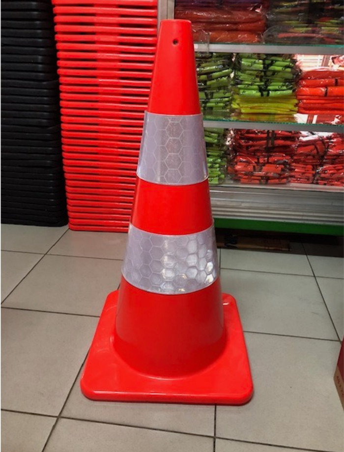 Jual Traffic Cone Rubber Base Orange 70cm Merk GOSAVE - Jakarta Barat ...