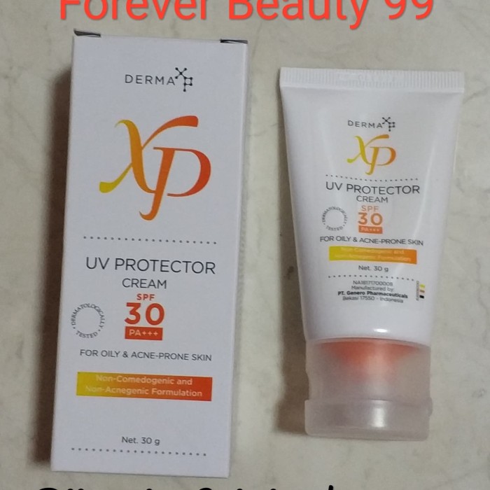 Jual Derma XP UV Protector Cream SPF 30 for Oily & Acne Prone Skin ...