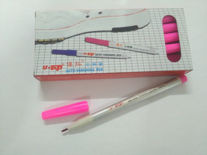 Jual Marvel pen pink U-TOP / Magic pen / Auto-Vanishing pen - Kota ...