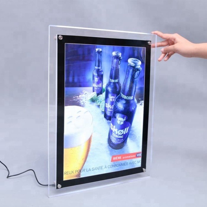 Jual LED Frame Slim Light Box Display - Jakarta Utara - Gold ...