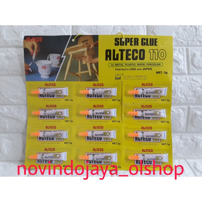 Jual super glue /Lem alteco 110 - Jakarta Barat - novindojaya_olshop ...
