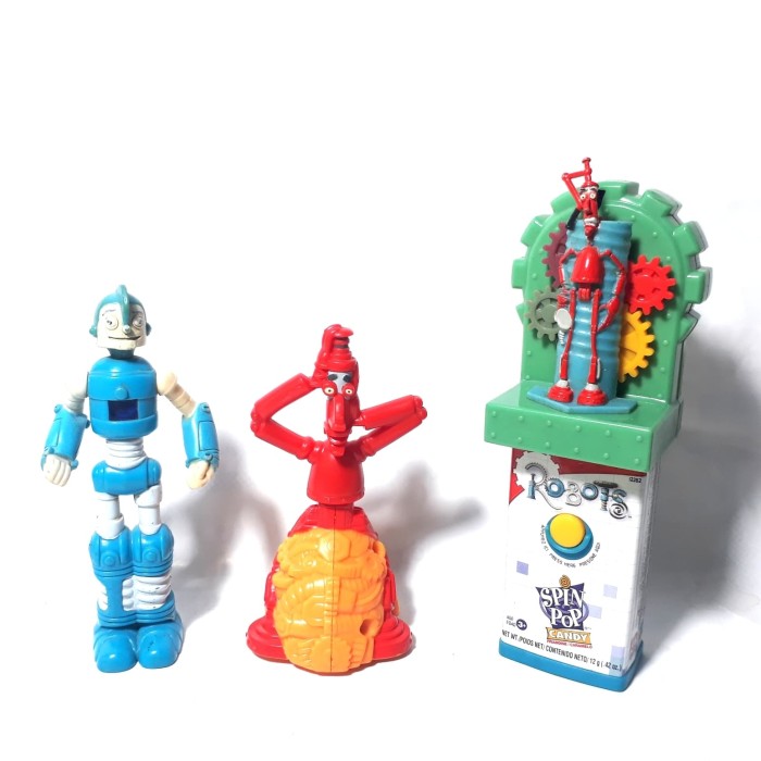 Jual Burger King Kids Happy Meal Robots The Movie Rodney Toys Mainan ...