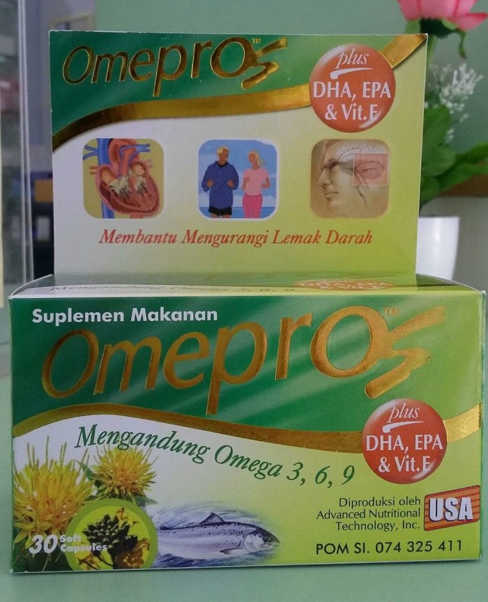 Jual Omepros isi 30 Soft Caps (Omega 3, 6, 9) - Kota Batam ...