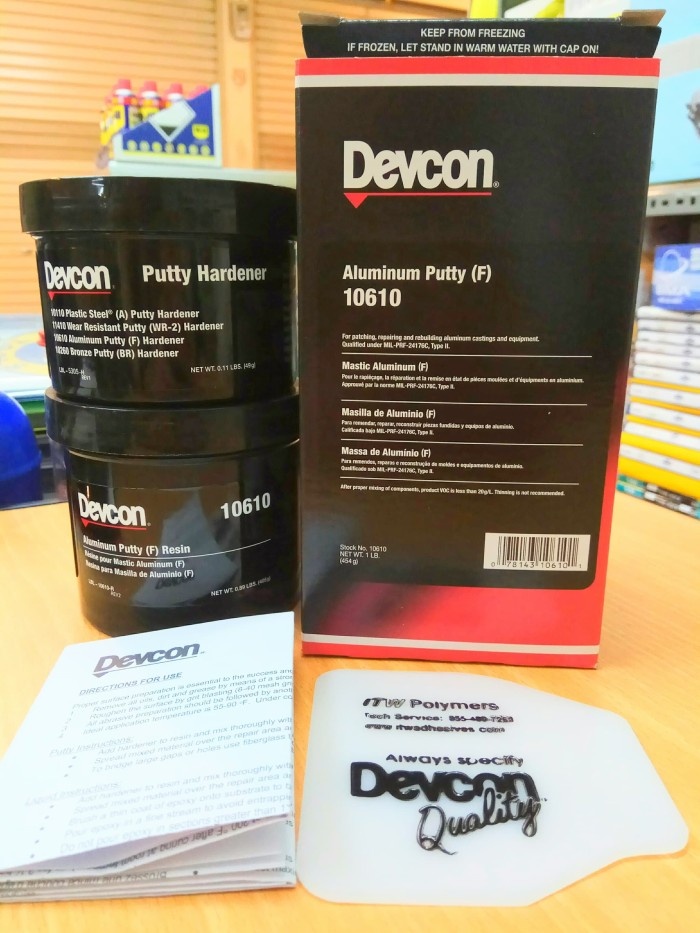 Jual DEVCON ALUMINUM PUTTY F 10610 - Jakarta Utara - Laris Jaya Teknik ...