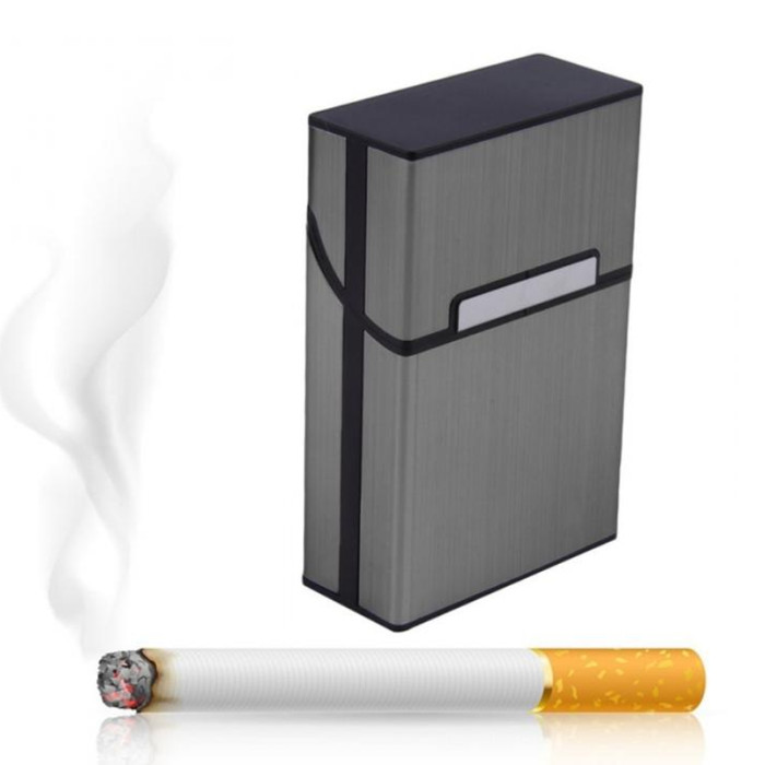Jual Kotak Bungkus Rokok Elegan Aluminium Cigarette Case - YH006 ...