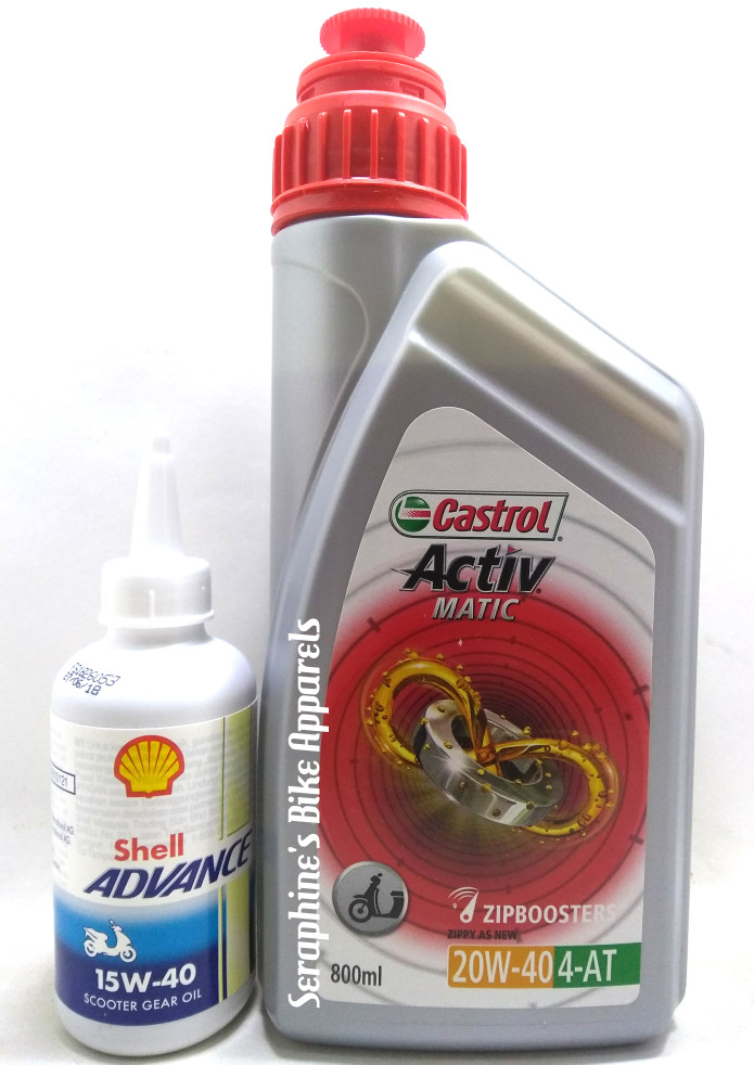 Jual PAKET OLI CASTROL ACTIVE MATIC 0.8L+ SHELL GEAR|SEMUA MATIC ...