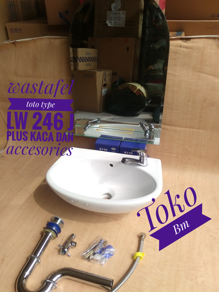 Jual Wastafel set/paket wastafel toto LW 246 j - Kota Depok - toko BM ...