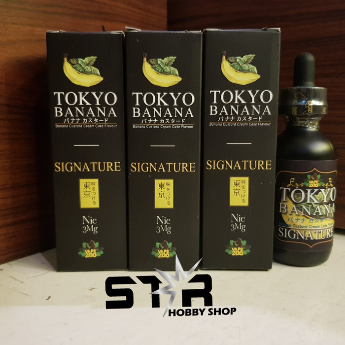 Jual TOKYO BANANA SIGNATURE I PREMIUM VAPE LOKAL E LIQUID EJUICE VAPOR ...