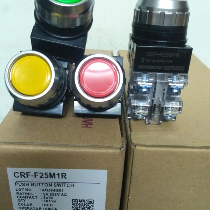 Jual HANYOUNG PUSH BUTTON CR 251-1 - Jakarta Utara - GENEPPAN TEKNIKA | Tokopedia