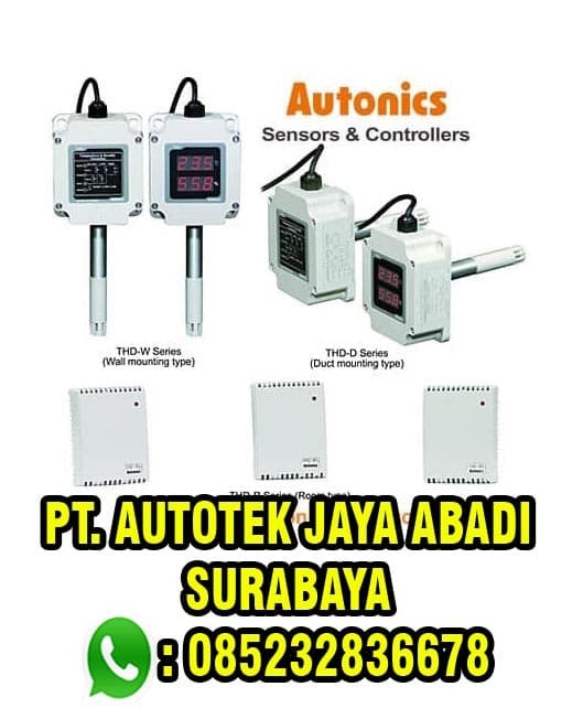 Jual AUTONICS TEMPERATURE HUMIDITY THD-DD1-C//THD-DD1-V//THD-DD2-C ...