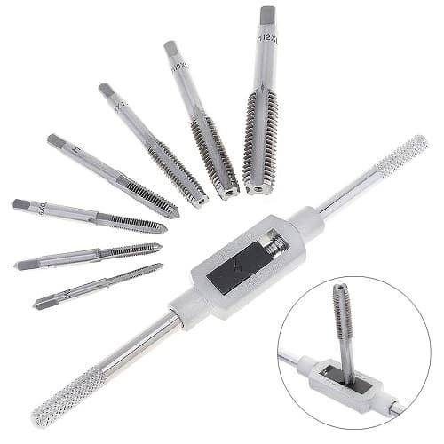Jual 8 in 1 Hand Tap / Tapping Drill Alat Tap Kunci kecepatan Tinggi M3 ...