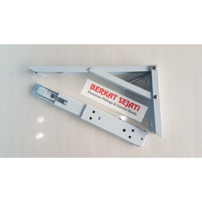 Jual 12" 30cm Siku Dinding Penyangga Rak Meja Lipat Shelf Bracket ...