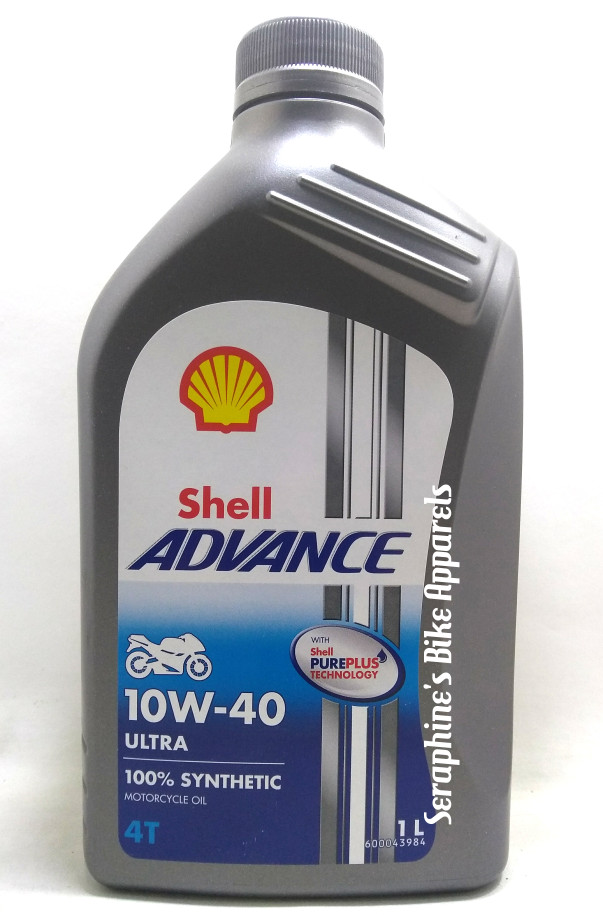 Jual OLI MOTOR SHELL ADVANCE ULTRA 4T 10W-40 1L - FULLY SYNTHETICS ...