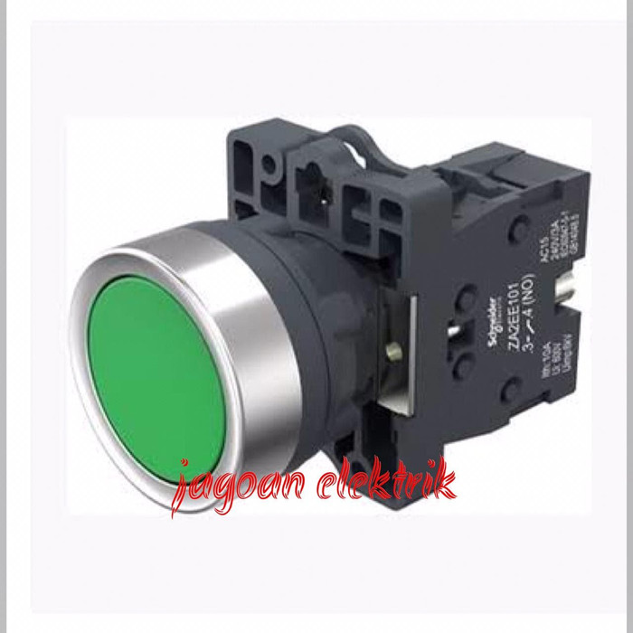 Jual Push Button Schneider XA2EA31 Green / XA2EA42 Red - Merah ...