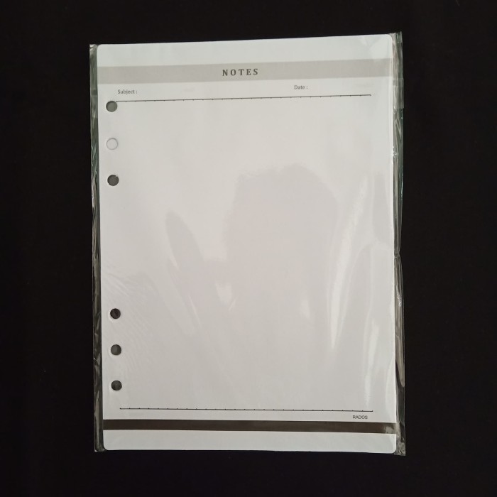 Jual Refill Rados Organizer Agenda A5 Ring 6 / Loose Leaf - Kota ...