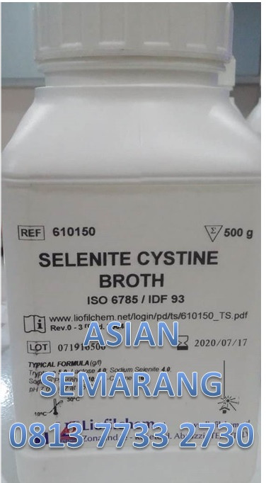 Jual Selenite Cystine Broth/ Selenit Cystin Broth/Selenit Sistin Broth ...