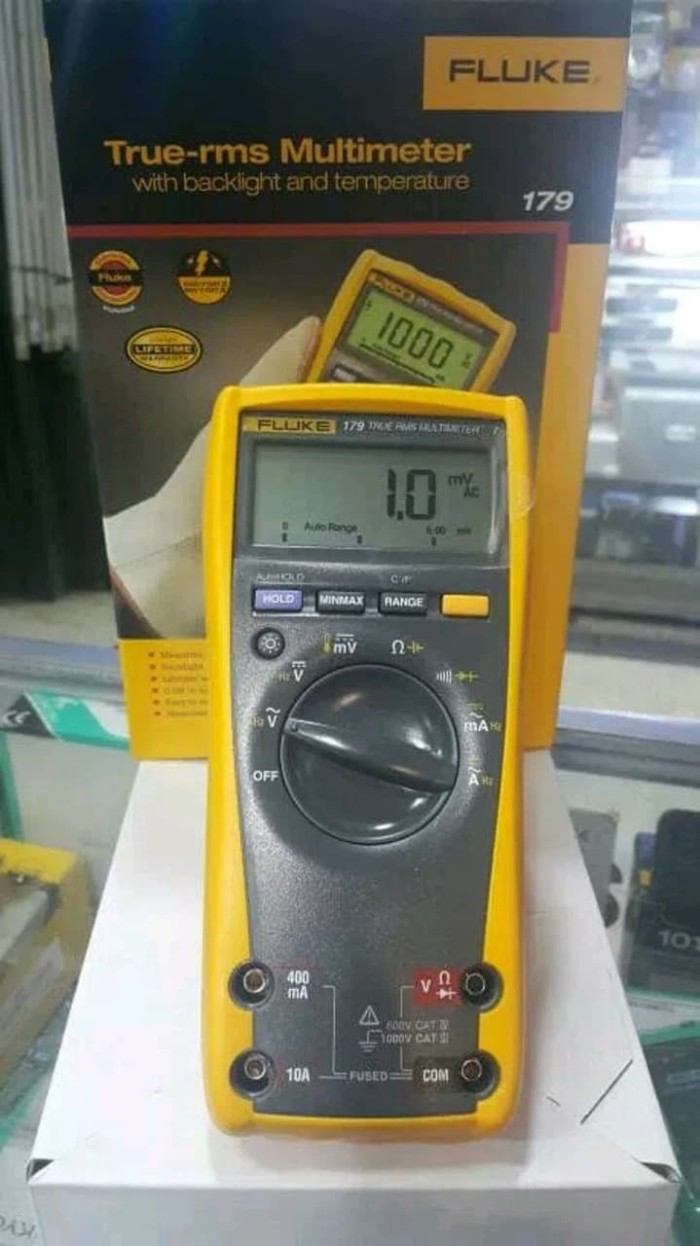 Jual Fluke 179 True RMS Digital Multimeter Multitester AVOmeter Garansi ...