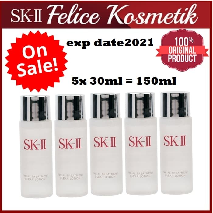 Jual SK-II SKII SK2 SK II PROMO FT.CLEAR LOTION TONER 30ML - DKI ...