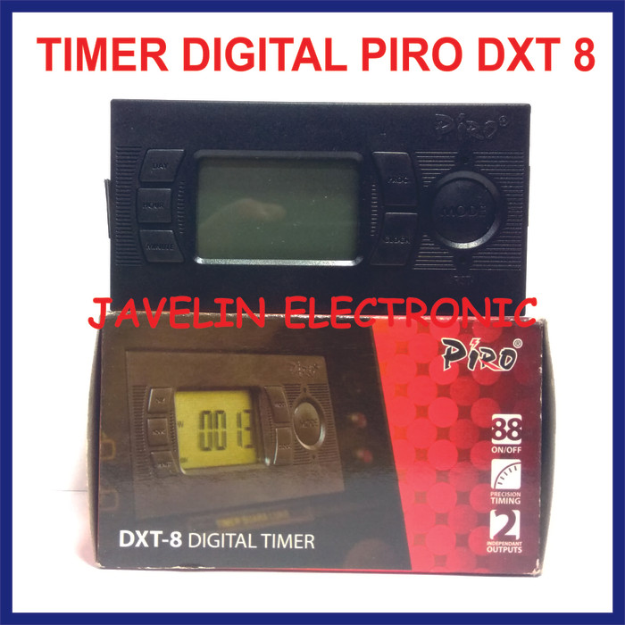 Jual Timer Digital Piro DXT 8 / DXT8 untuk Ampli Walet DC DXT-8 - Kota ... Jual Timer Digital Piro DXT 8 / DXT8 untuk Ampli Walet DC DXT-8 - Kota ...