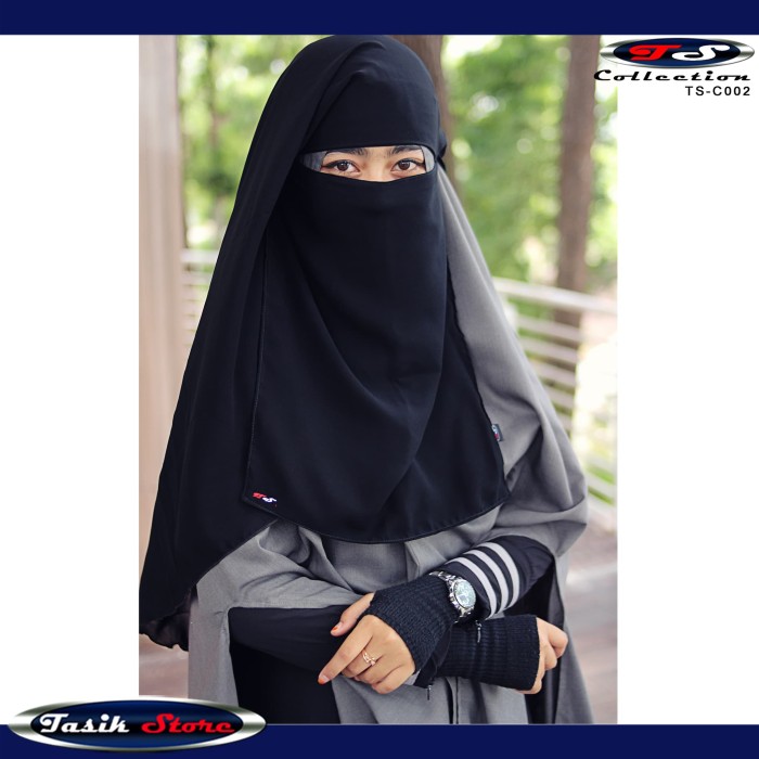 Jual Cadar Niqob Purdah New Long Yaman Anti Singkap Tahan Badai 1 Layer ...