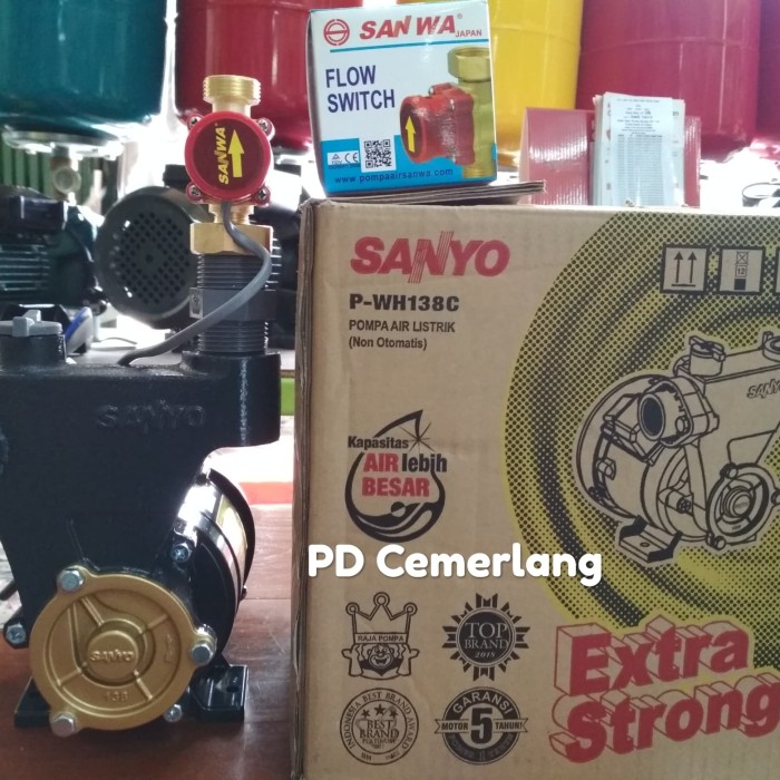 Jual Pompa booster sanyo otomatis - Kota Tangerang - PD.Cemerlang ...