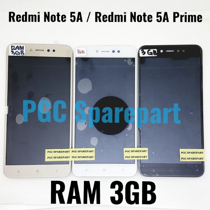 Jual Original LCD Touchscreen Fullset Redmi Note 5A Redmi Note 5A Prime ...