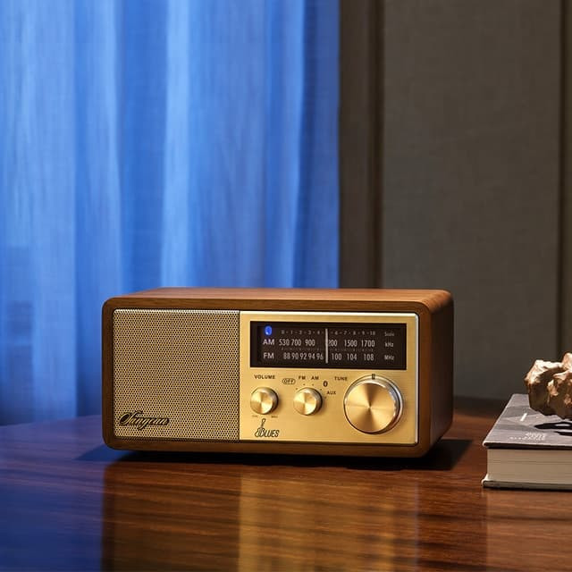 Jual Radio Kayu Retro Vintage Sangean Blues AM FM Analog Bluetooth ...
