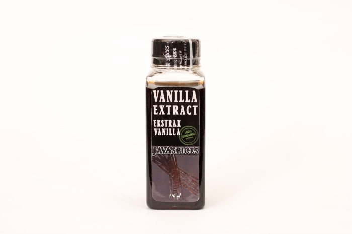 Jual Vanilla Extract Vanilla Ekstrak Kemasan botol 110 ml 110 gr - Kota ...