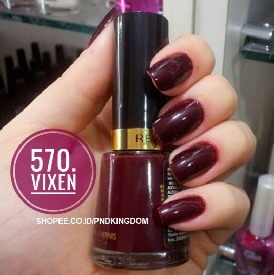 Jual [ORIGINAL] 570 VIXEN Revlon Nail Enamel | Nail Polish | Kutek ...
